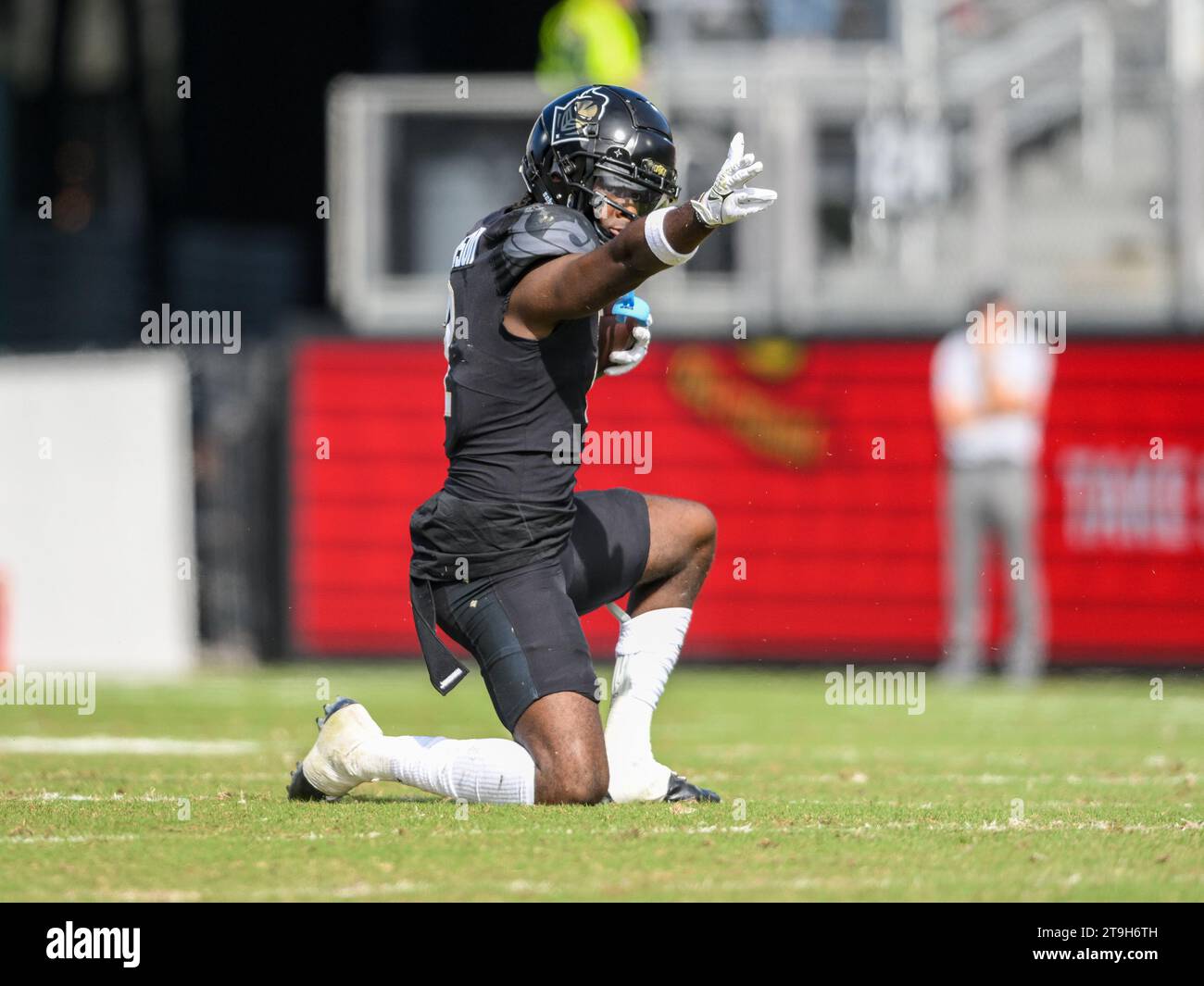 Orlando, USA. 25th Nov, 2023. November 25, 2023: UCF Knights wide ...