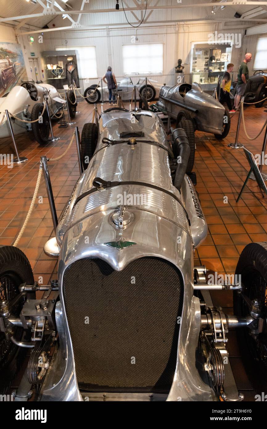 1933 Napier-Railton 24 litre car at Brooklands museum, Weybridge ...