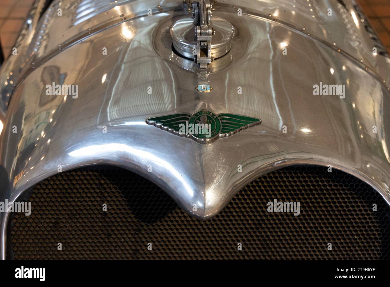 1933 Napier-Railton 24 litre car at Brooklands museum, Weybridge ...