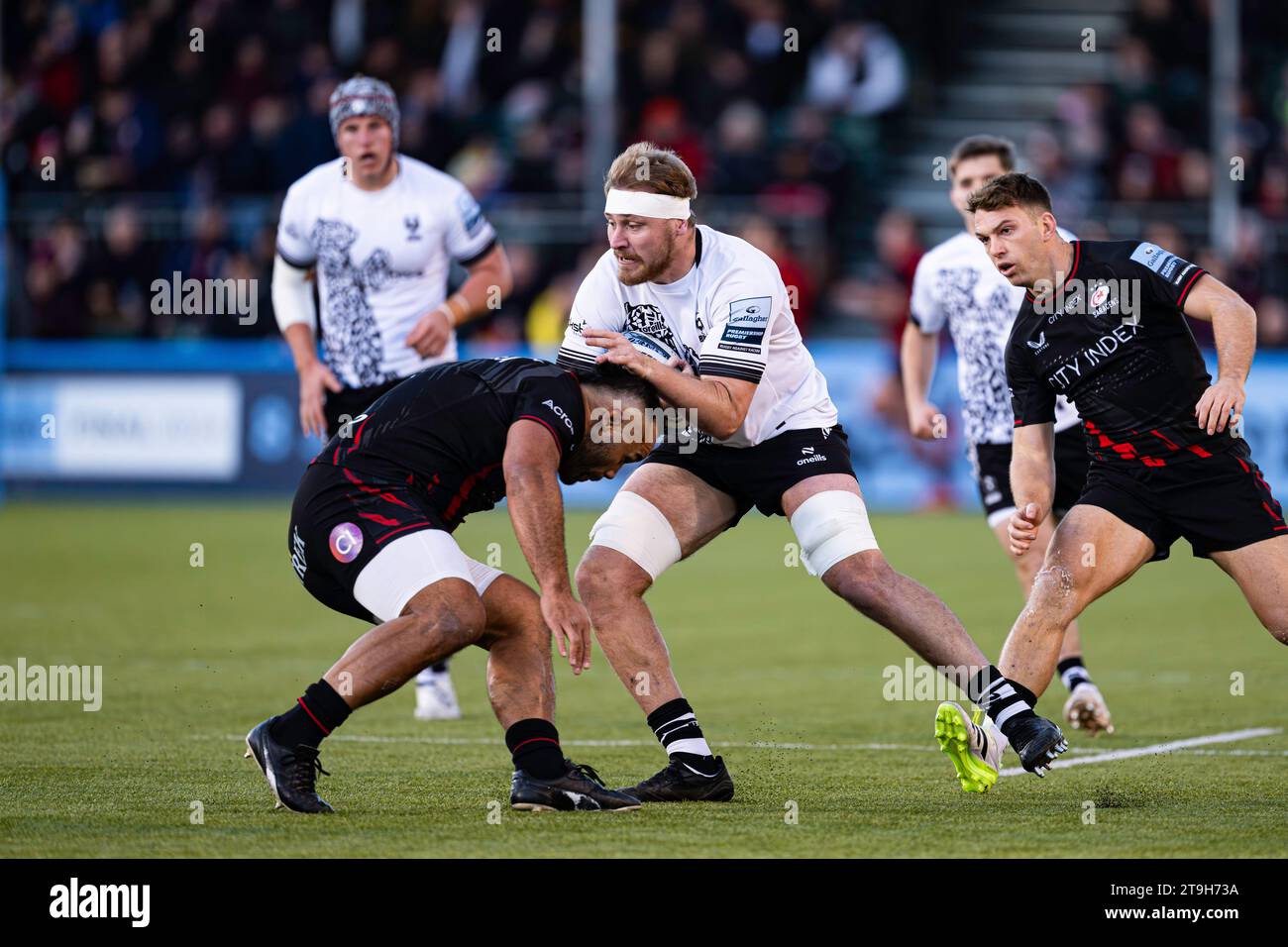 LONDON, UNITED KINGDOM. 25th, Nov 2023. Joe Batley of Bristol Bears ...