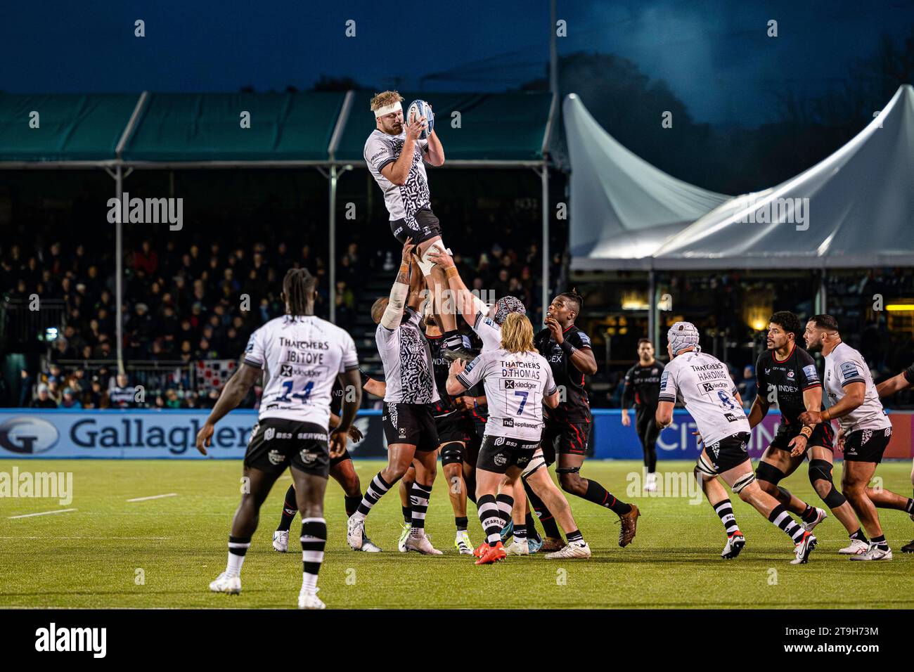 LONDON, UNITED KINGDOM. 25th, Nov 2023. Joe Batley of Bristol Bears ...