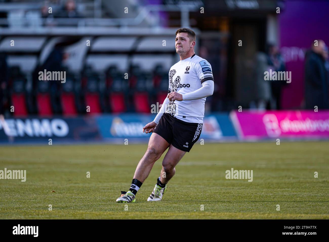 LONDON, UNITED KINGDOM. 25th, Nov 2023. Callum Sheedy of Bristol Bears ...