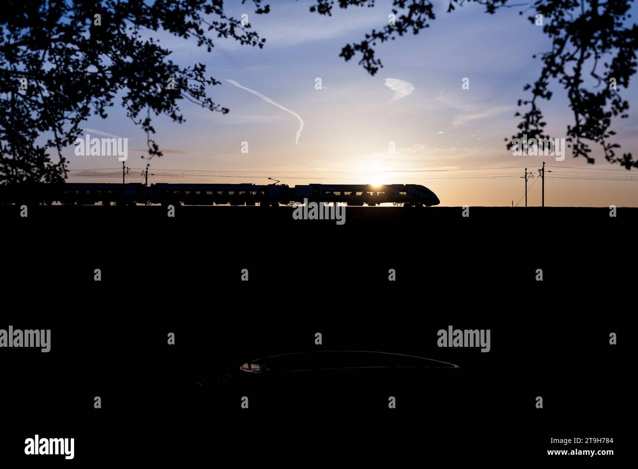 First Transpennine Express CAF class 397 Nova 2 electric train on the ...