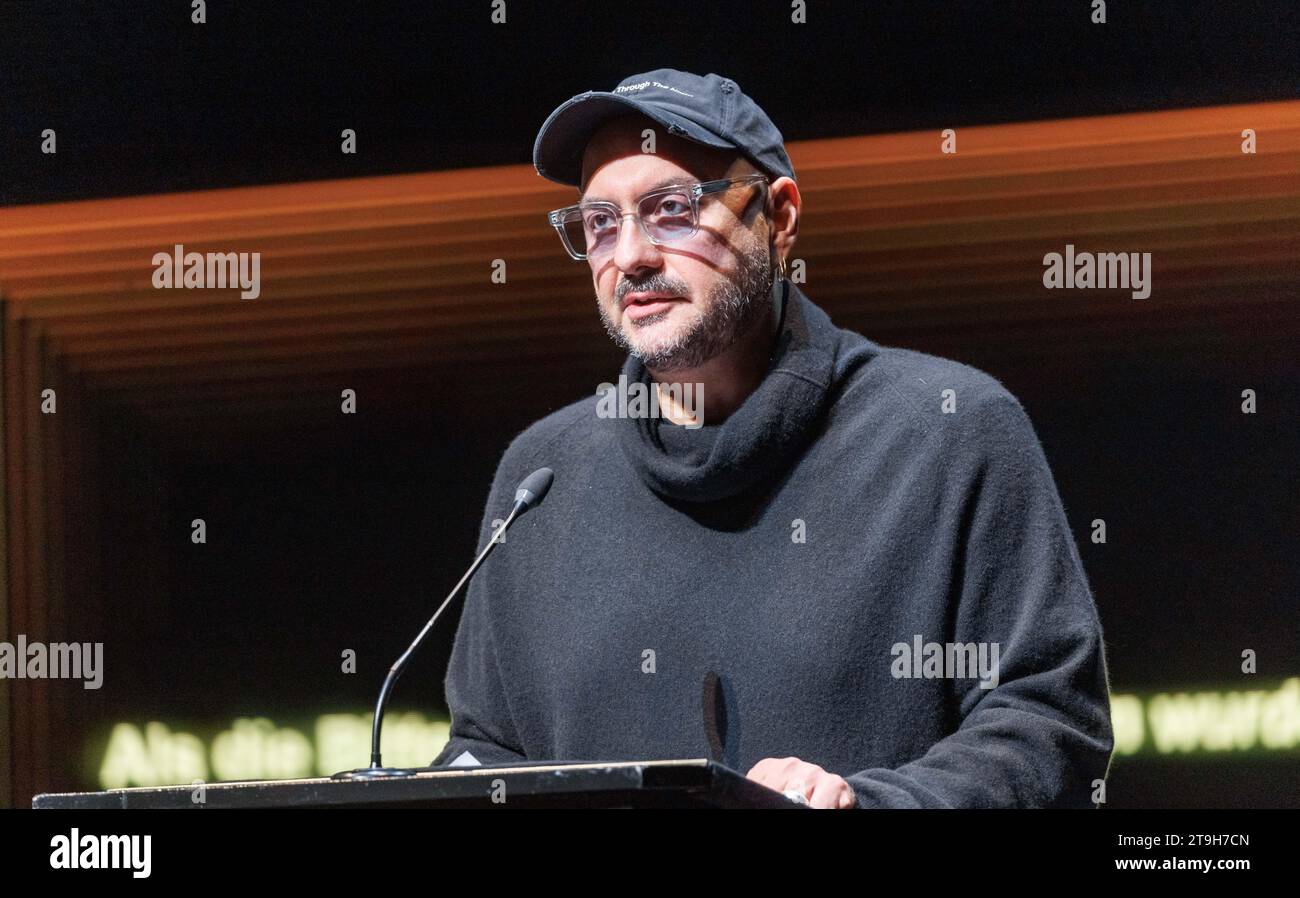 Hamburg, Germany. 25th Nov, 2023. The director Kirill Serebrennikov ...
