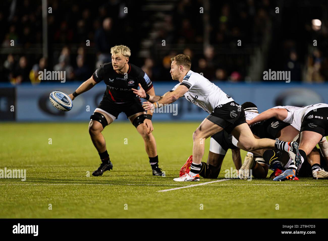 LONDON, UNITED KINGDOM. 25th, Nov 2023. Callum Sheedy of Bristol Bears ...