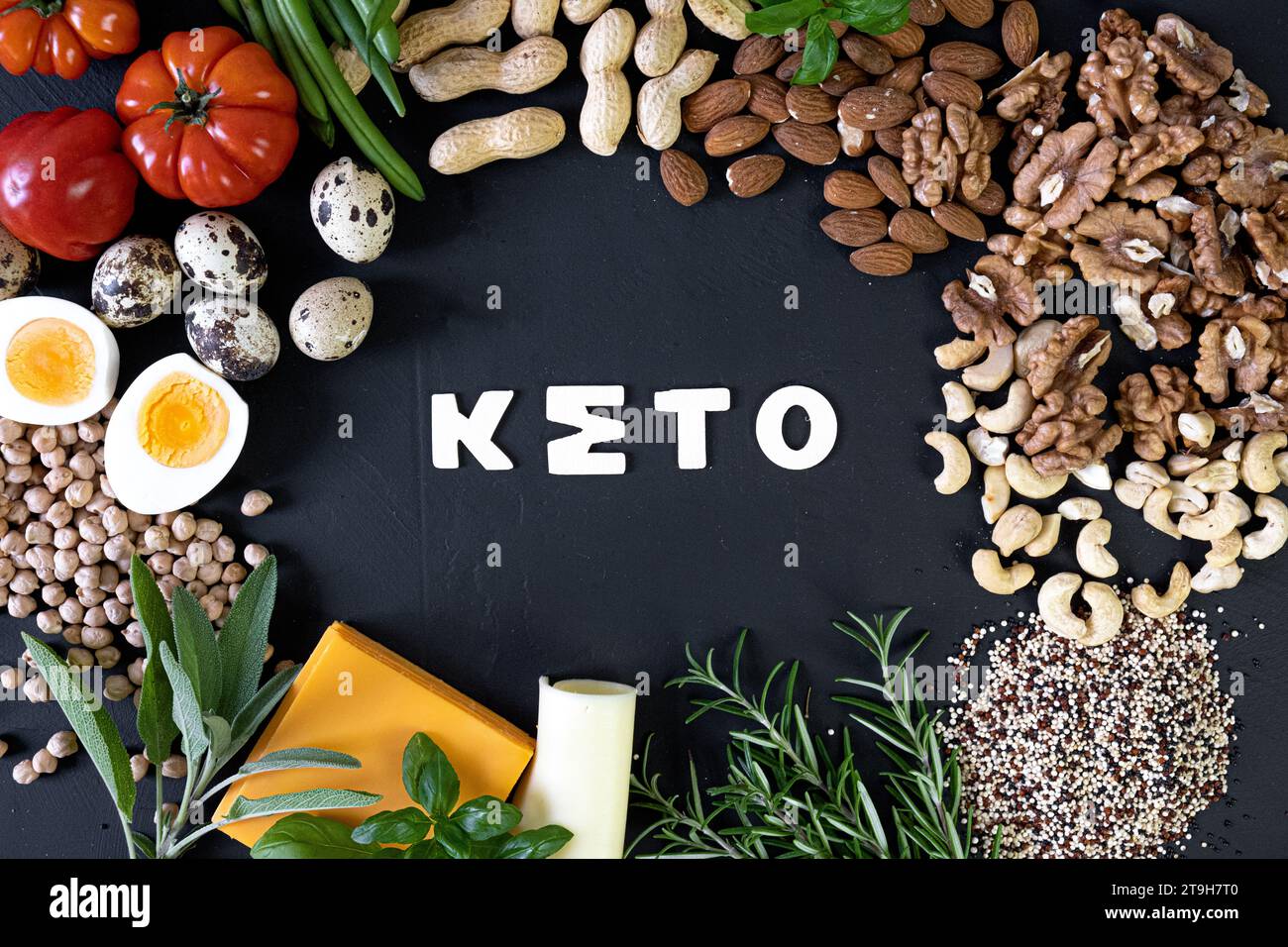 Nuts word made from hi-res stock photography and images - Alamy