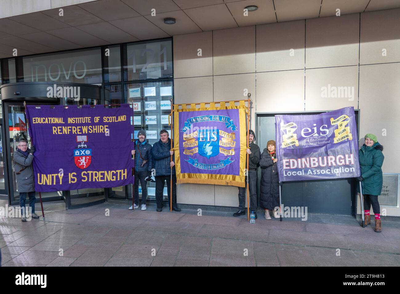 Glasgow, Scotland, UK. 25th Nov, 2023. The Scottish Trades Union ...