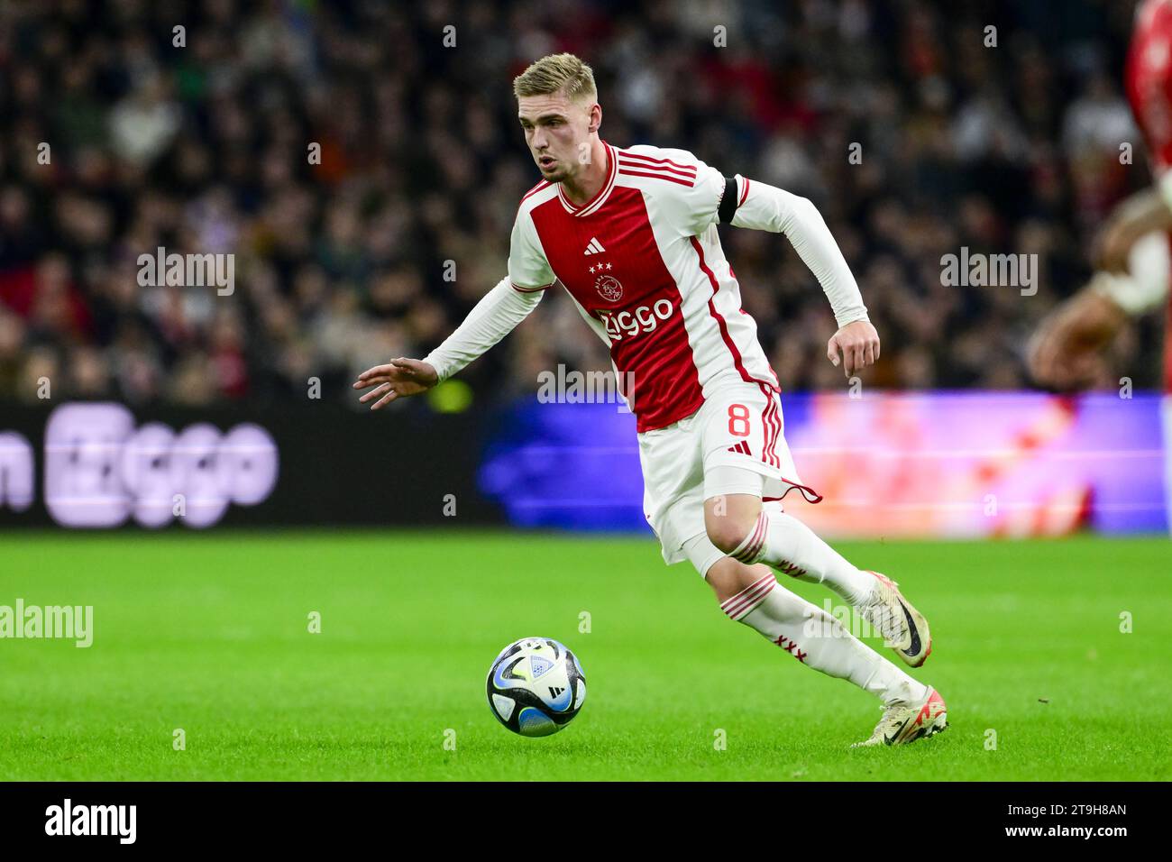 AMSTERDAM - Kenneth Taylor of Ajax during the Dutch Eredivisie match ...
