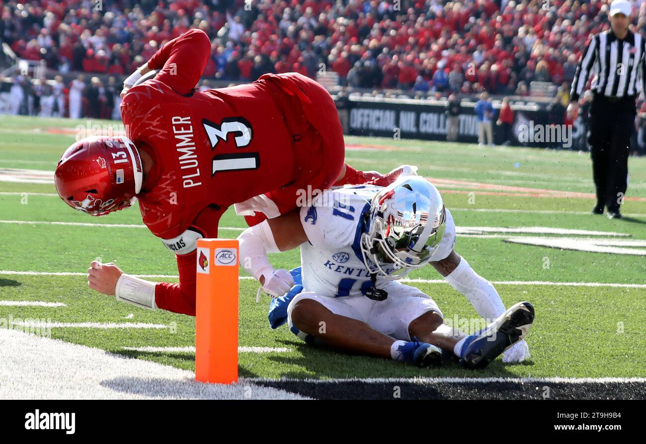 Louisville, United States. 25th Nov, 2023. Louisville Cardinals ...