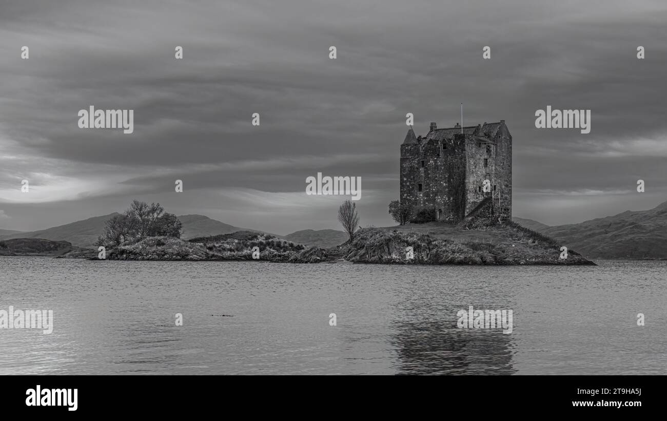 Castle Stalker, Scotland Stock Photo - Alamy