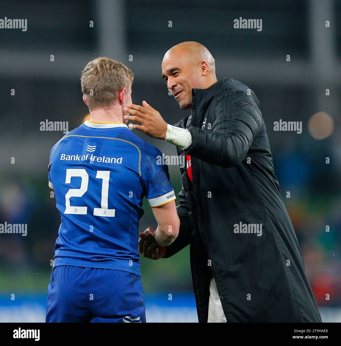 Aviva Stadium, Dublin, Ireland. 25th Nov, 2023. United Rugby ...