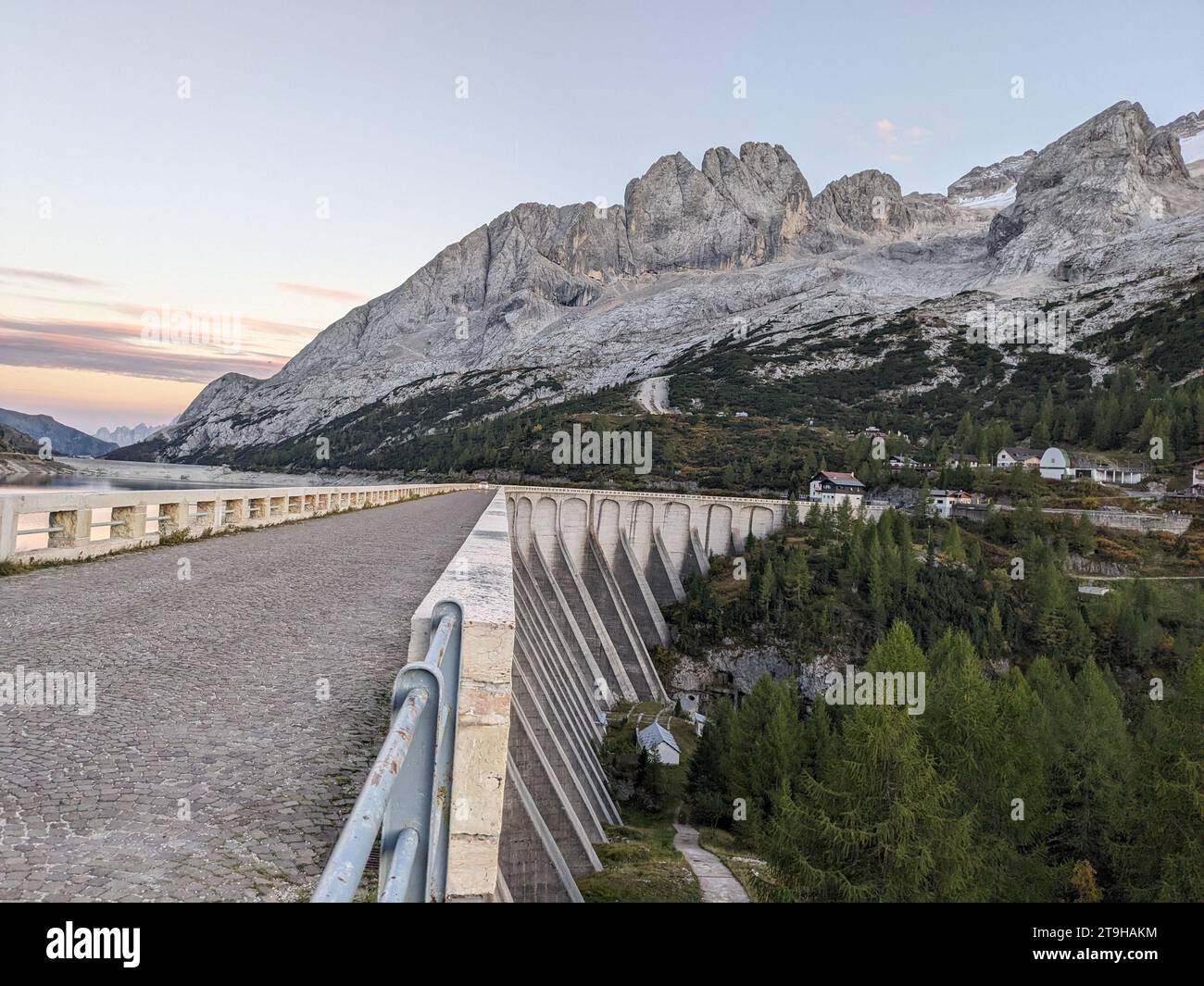 Beautiful landscape of Italian dolomites-with mountain meadows,lakes ...