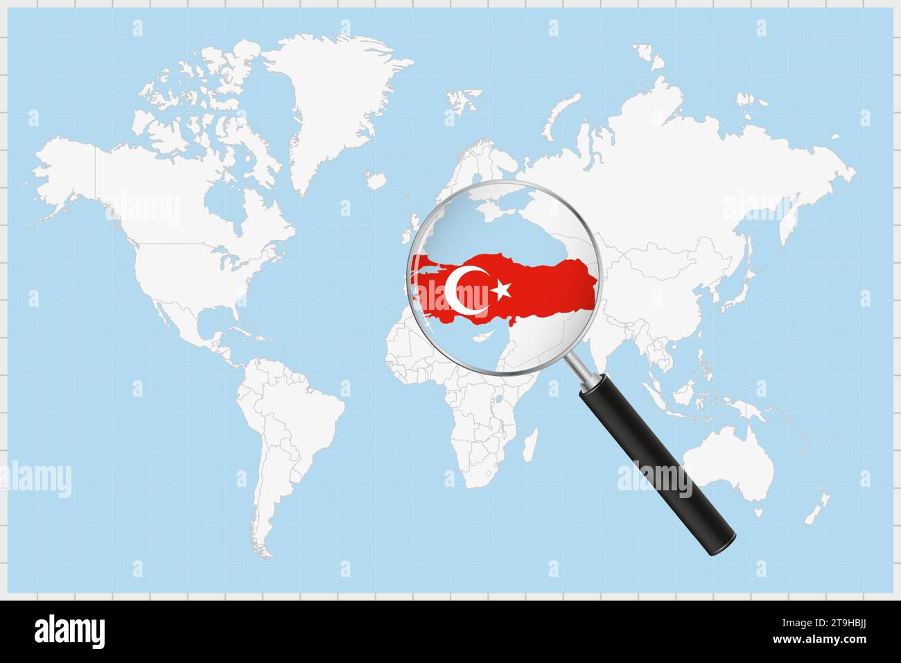 turkey location world map
