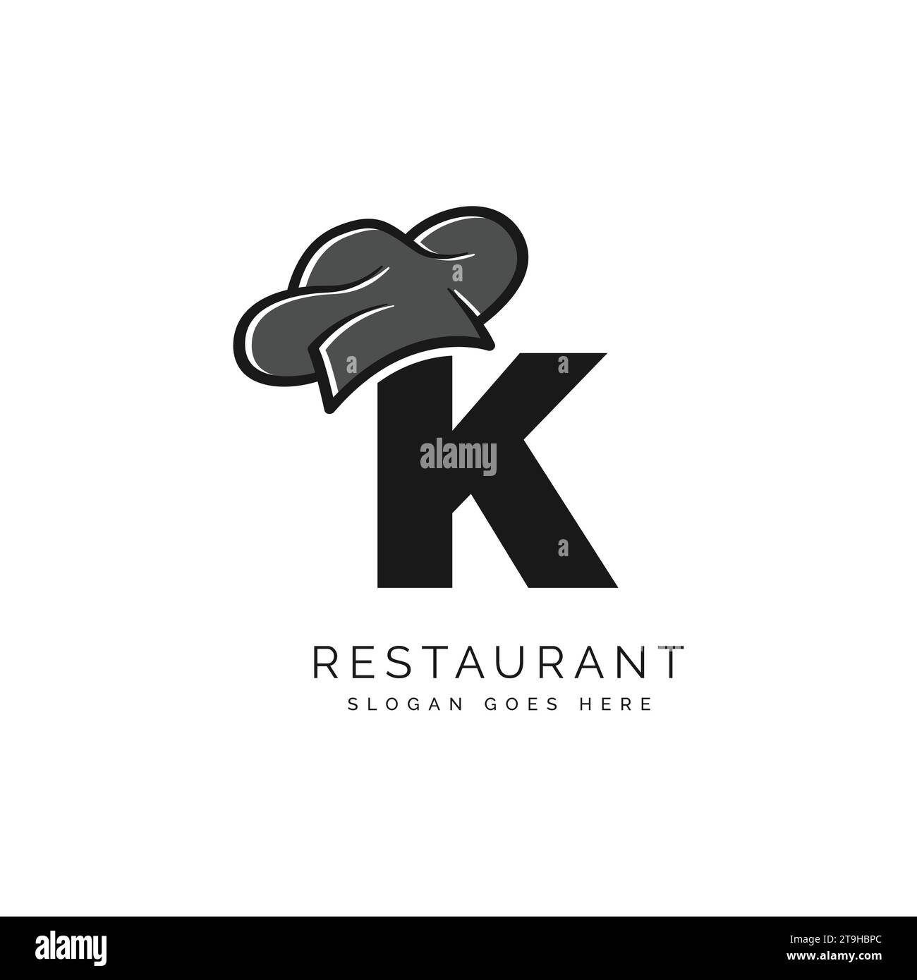 K food logo Black and White Stock Photos & Images - Alamy