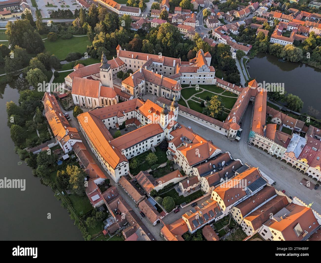 Telc is a town in the southern Czech Republic,known for its Italian ...