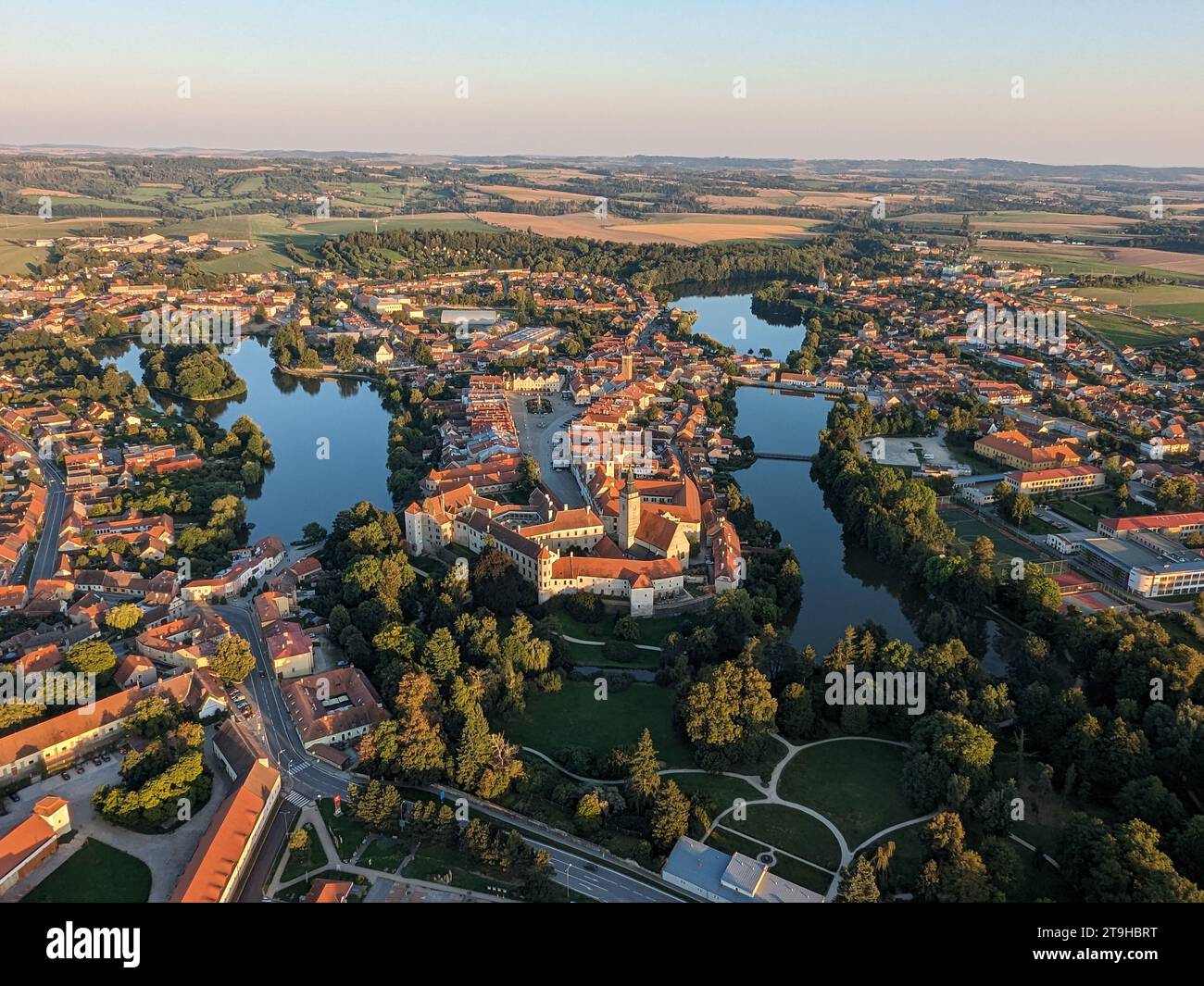 Telc is a town in the southern Czech Republic,known for its Italian ...