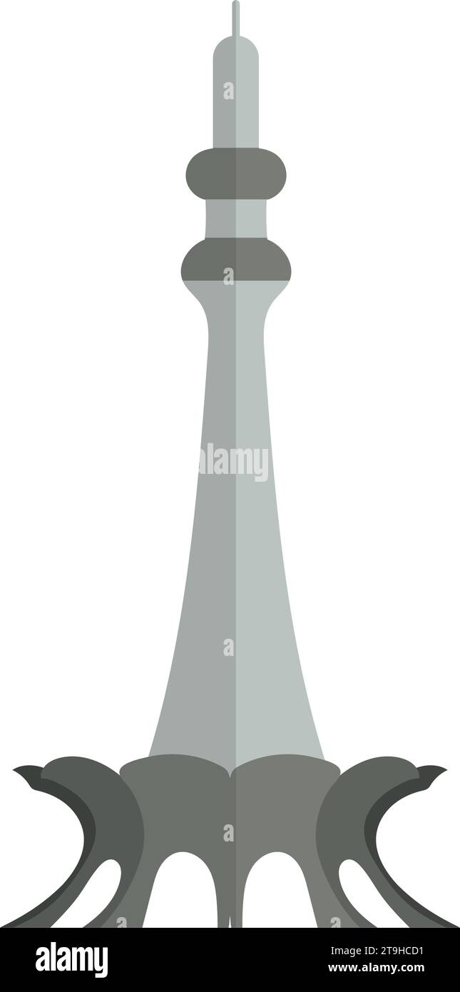 minar e pakistan tower vector isolated Stock Vector Image & Art - Alamy