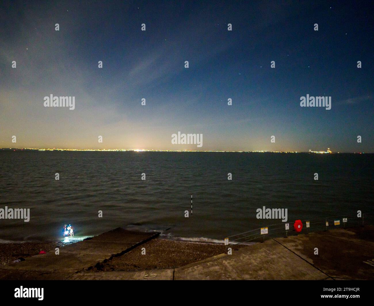 Sheerness, Kent, UK. 25th Nov, 2023. UK Weather: Northern Lights ...