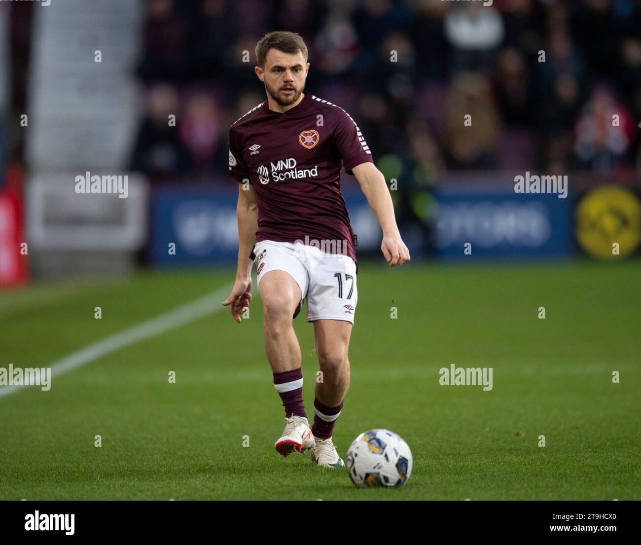 Edinburgh, UK. 25th Nov, 2023. Scottish Premiership - Heart of ...