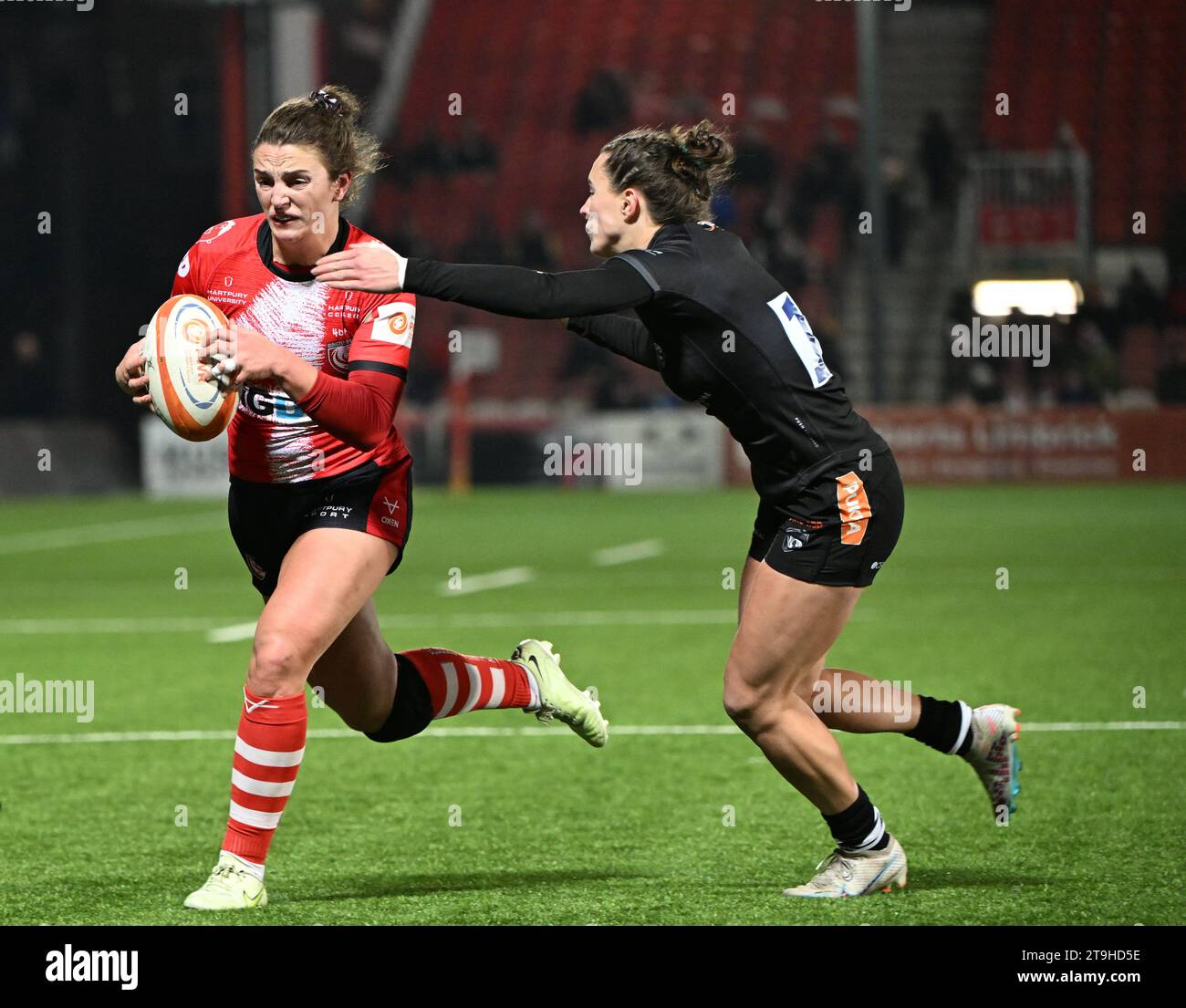 Kingsholm Stadium, Gloucester, Gloucestershire, UK. 25th Nov, 2023 ...
