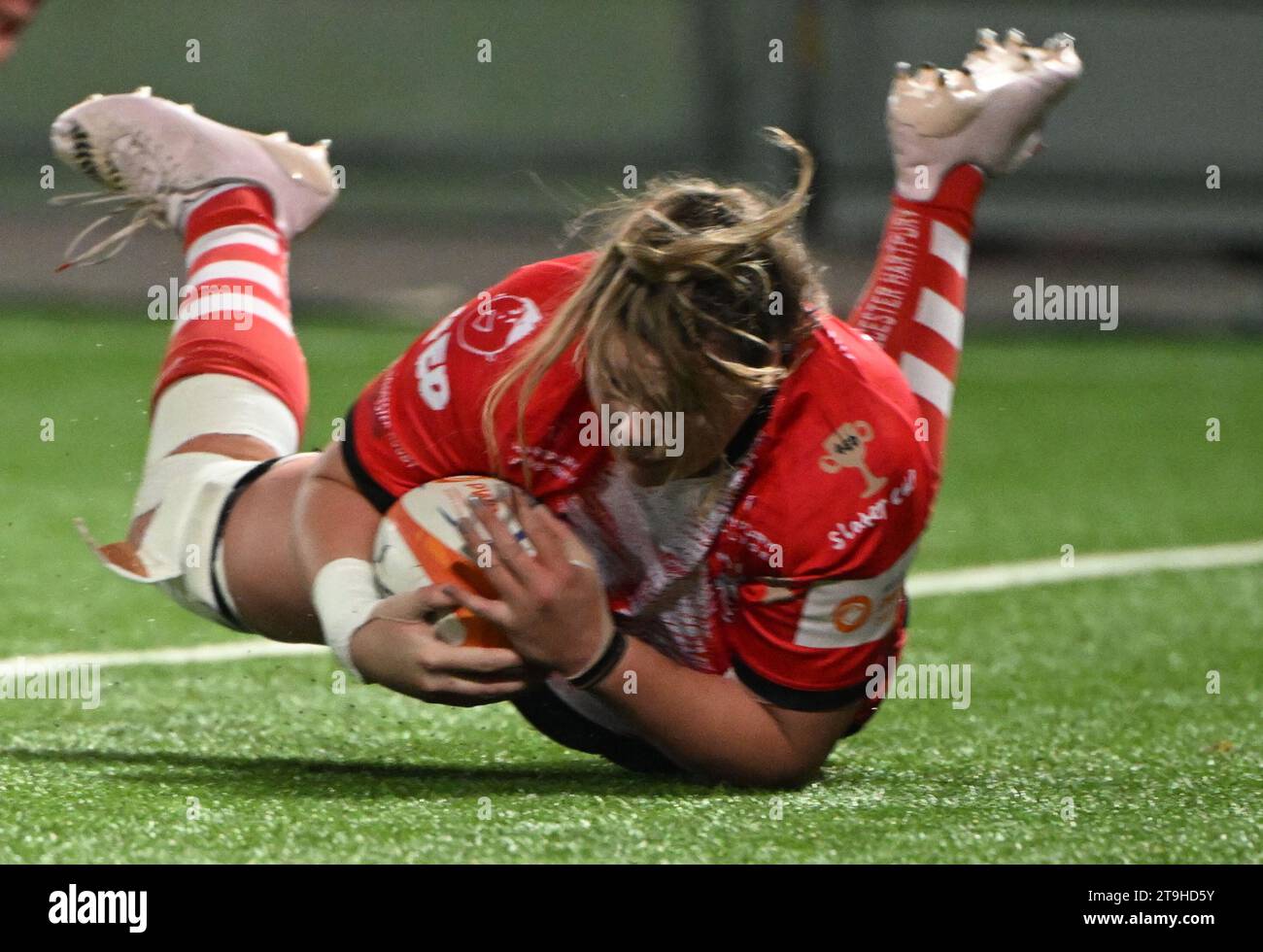Kingsholm Stadium, Gloucester, Gloucestershire, UK. 25th Nov, 2023 ...