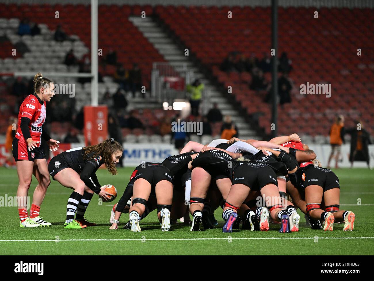 Kingsholm Stadium, Gloucester, Gloucestershire, UK. 25th Nov, 2023 ...