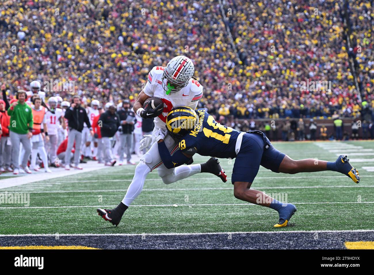 ANN ARBOR, MI - NOVEMBER 25: Ohio State Buckeyes quarterback Kyle ...