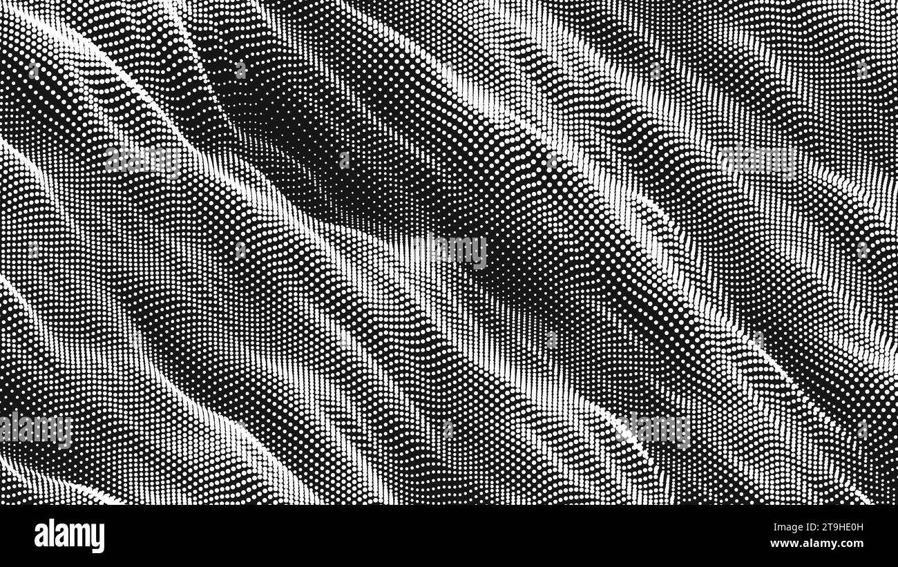 Point wave diagonal texture. Abstract dot background. Technological ...