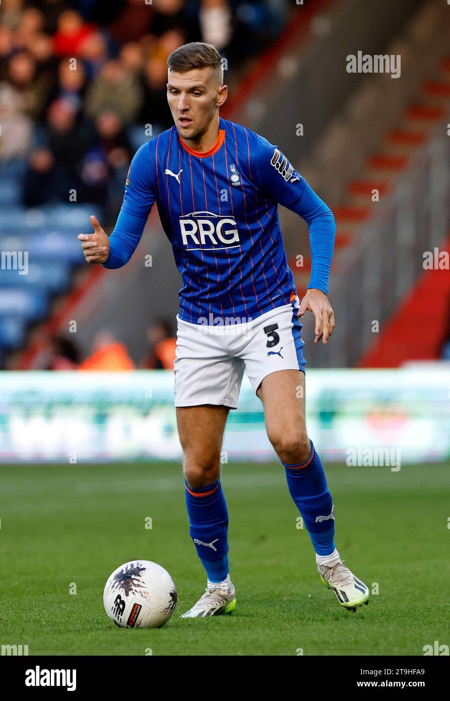 Stock action picture of Mark Kitching of Oldham Athletic Association ...