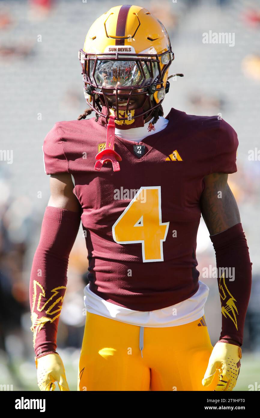 Tempe, Arizona, USA. 25th Nov, 2023. Defensive back Demetries Ford (4 ...