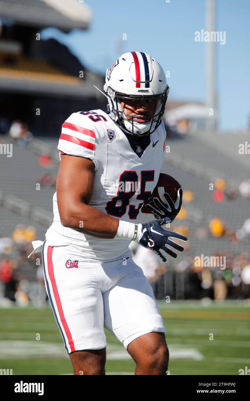 Tempe, Arizona, USA. 25th Nov, 2023. Tight end Roberto Miranda (85) of ...