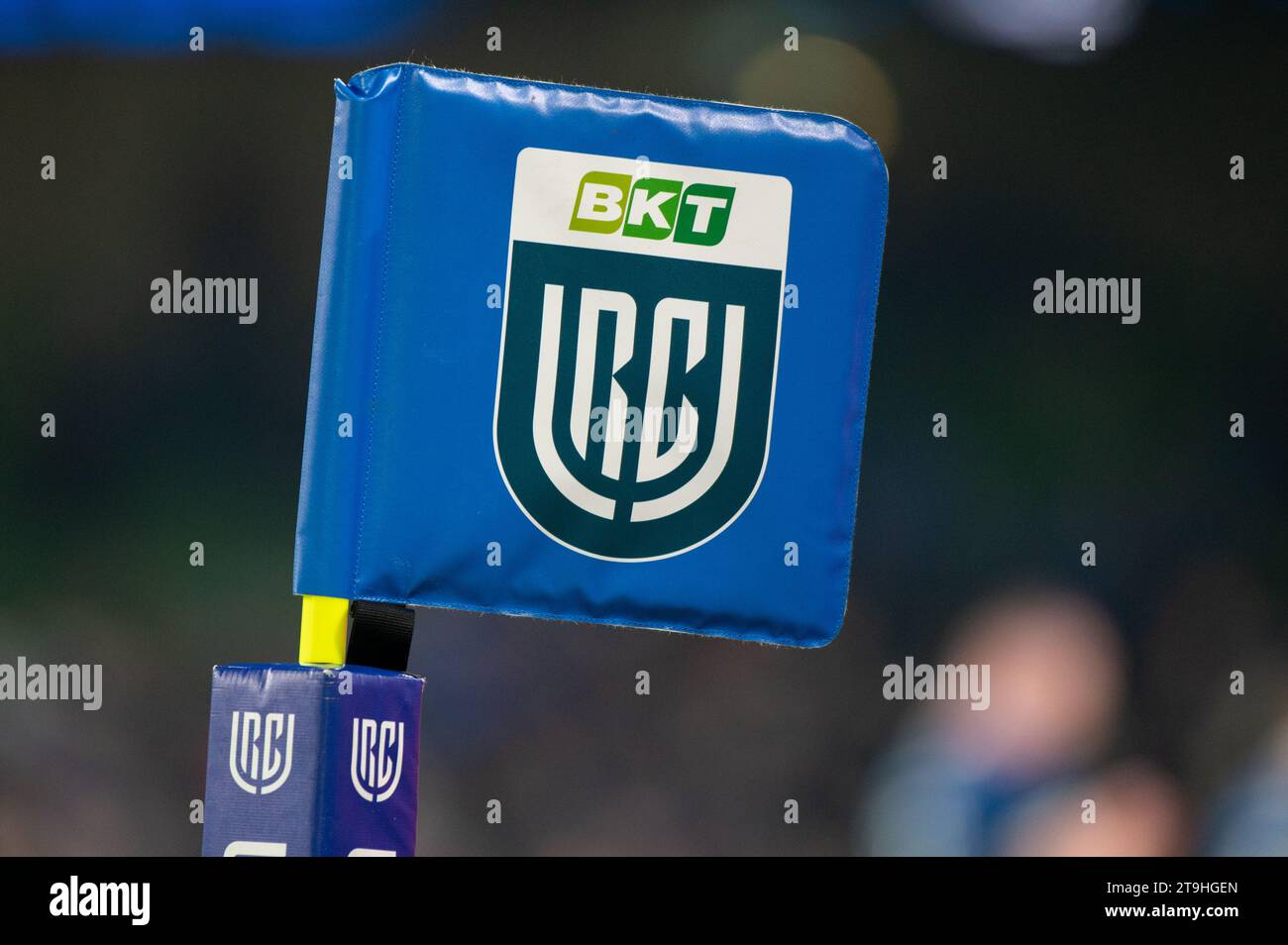 Dublin, Ireland. 25th Nov, 2023. URC logo during the United Rugby ...