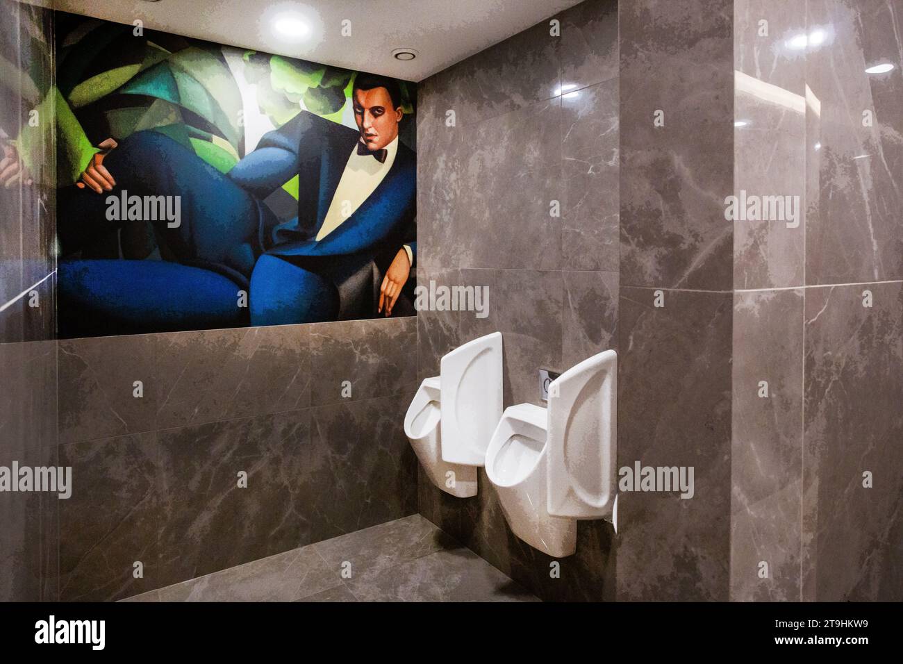 11-13-2023 Moscow Russia. New office building after reconctruction in ...