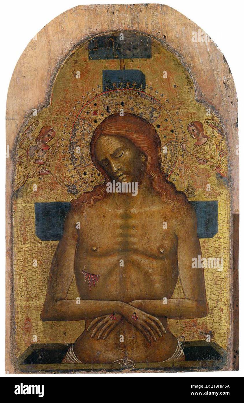 The Man of Sorrows 1385-1400 by Jacobello Del Bonomo Stock Photo - Alamy