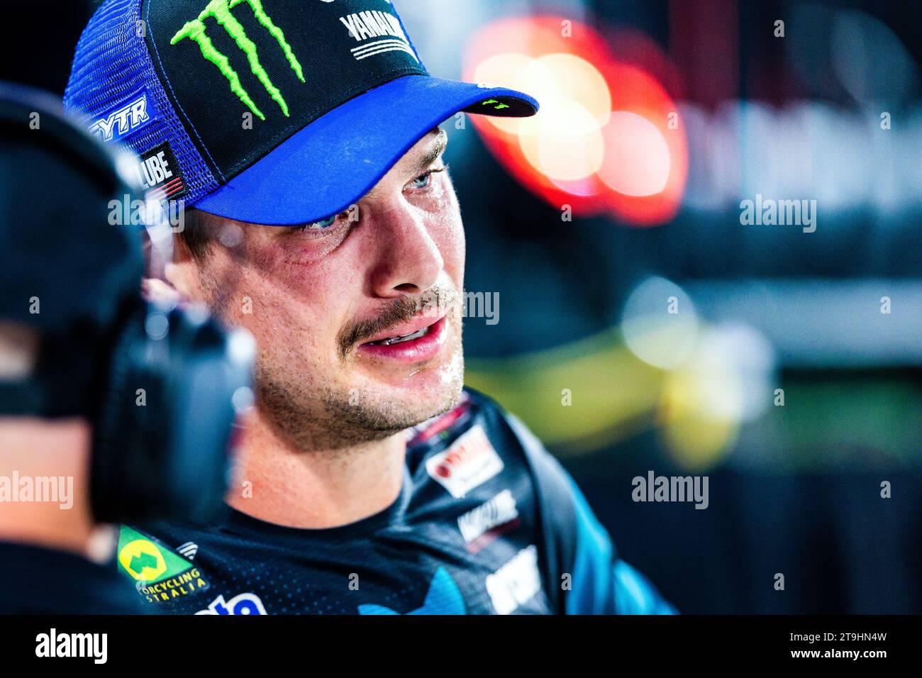 Melbourne, Australia, 24 November, 2023. Luke Clout driving Yamaha for ...