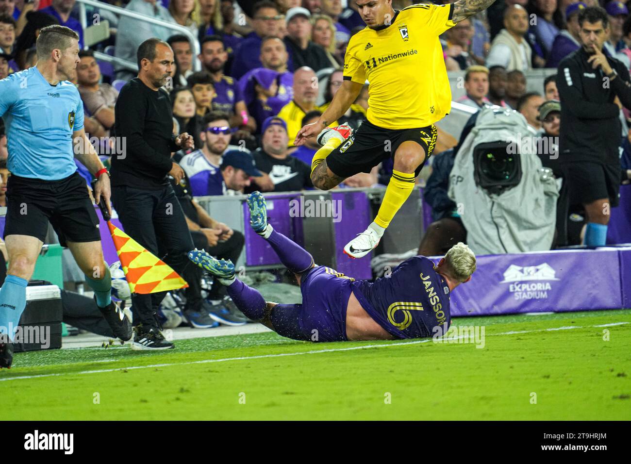 Orlando, Florida, USA, November 25, 2023, Orlando City SC defender ...