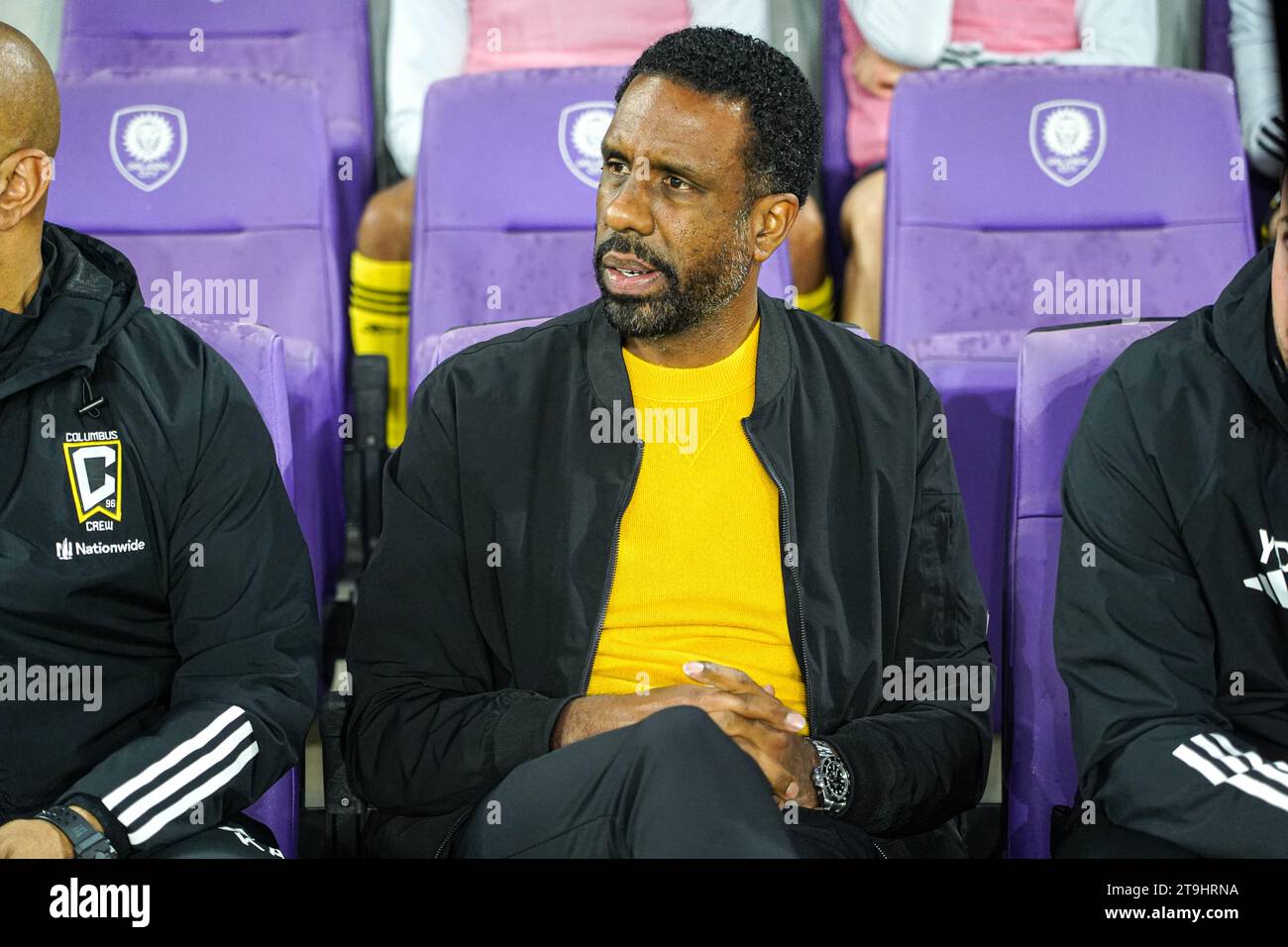 Orlando, Florida, USA, November 25, 2023, Columbus Crew Head coach ...