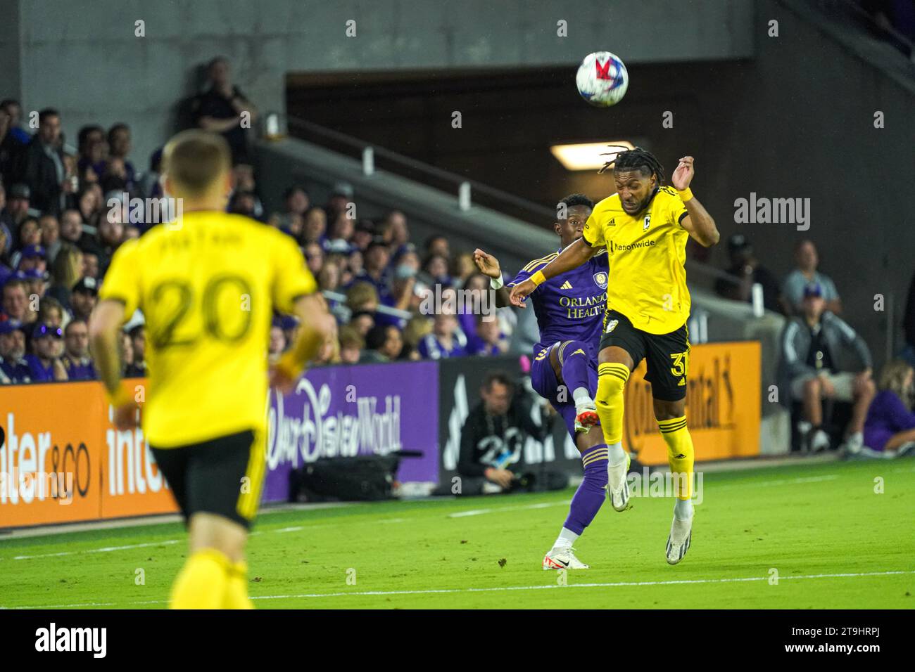Orlando, Florida, USA, November 25, 2023, Columbus Crew player Steven ...