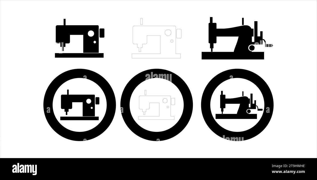 Logo design, logotype, sewing business symbol Stock Vector Image & Art ...