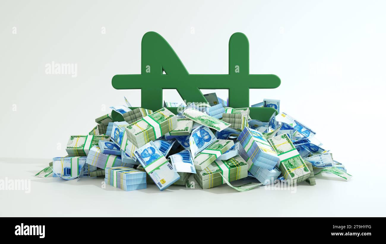 Nigerian naira currency sign hi-res stock photography and images - Alamy