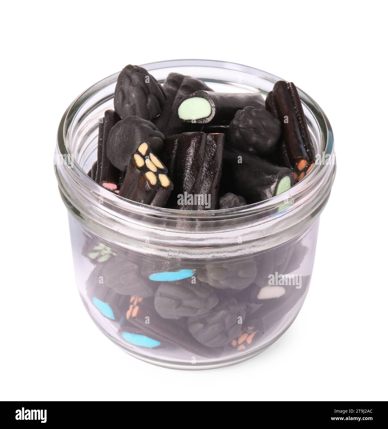Natural licorice candies in jar hi-res stock photography and images - Alamy