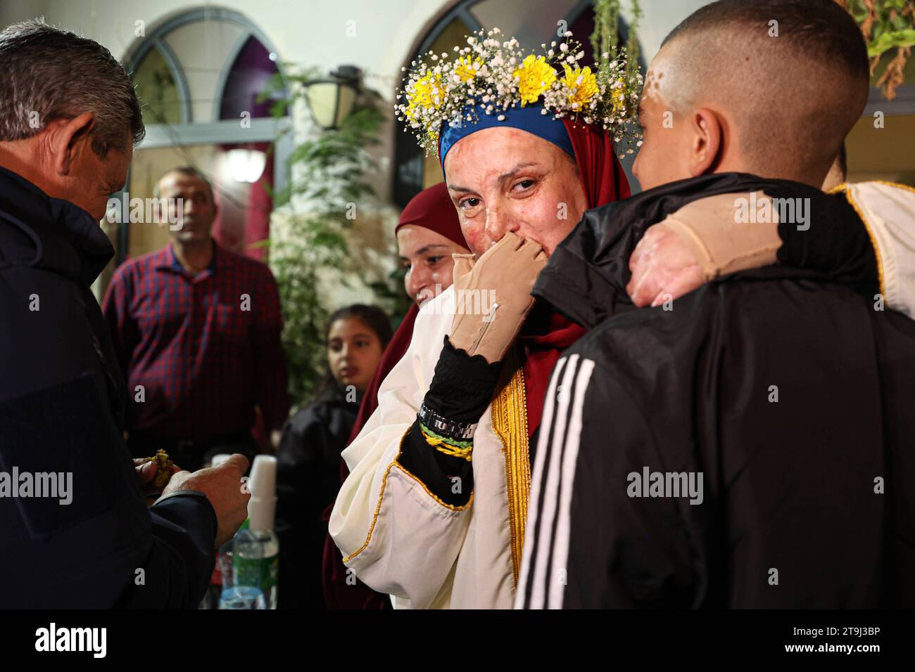 Palestinian prisoner Israa Al-Jaabis released from Israeli jail ...