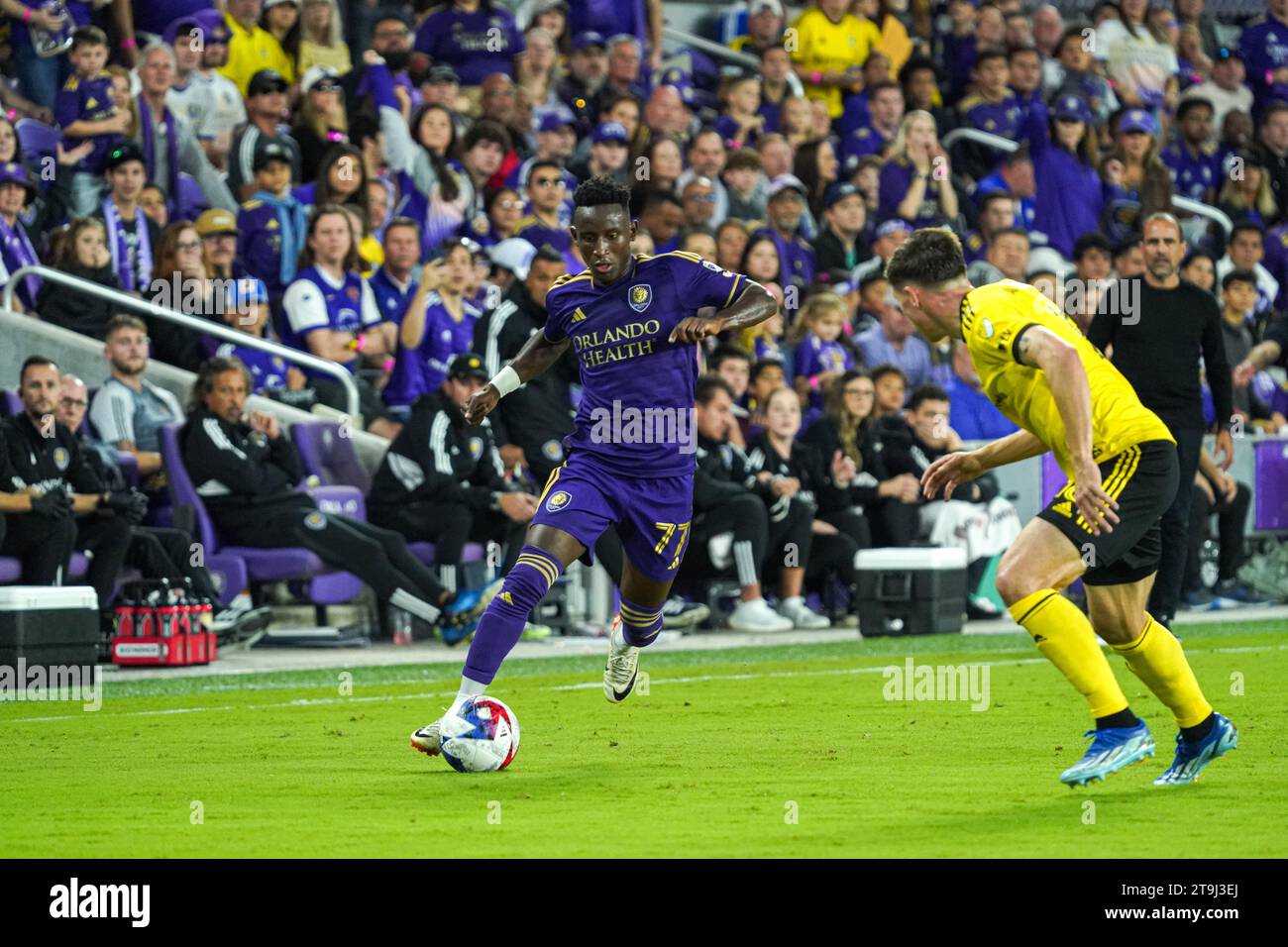 Orlando, Florida, USA, November 25, 2023, Orlando City SC Ivan Angulo ...