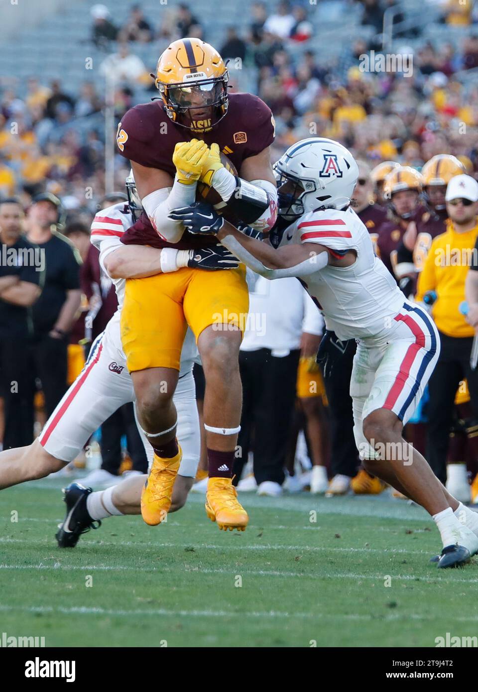 Tempe, Arizona, USA. 25th Nov, 2023. Tight end Jalin Conyers (12) of ...