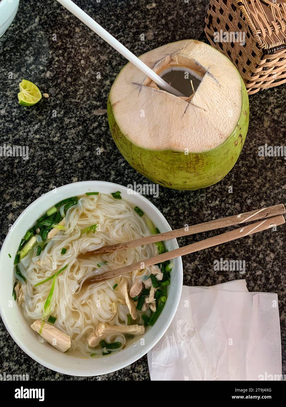 Pho Lunch at Roadside Rest Stop between Hanoi and Lao Cai, Vietnam ...