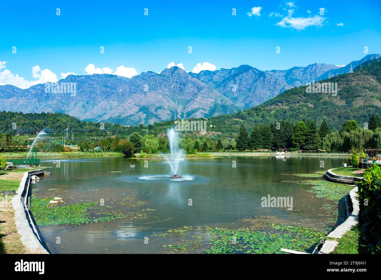 Jawaharlal Nehru Memorial Botanical Gardens in Srinagar,Jammu,Kashmir ...