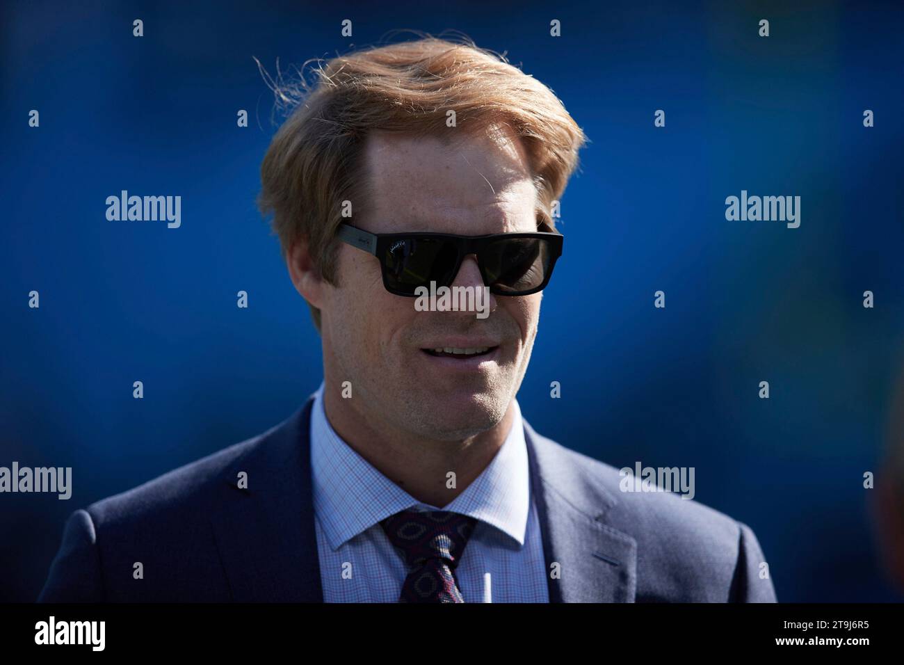 Fox Sports NFL analyst Greg Olsen on the sidelines prior to an NFL ...