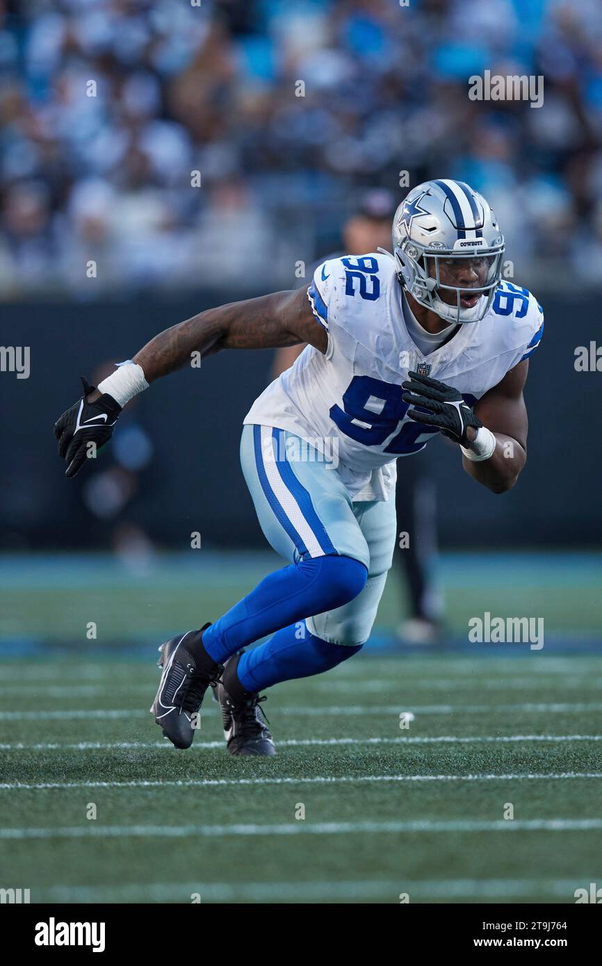 Dallas Cowboys defensive end Dorance Armstrong (92) on defense during ...
