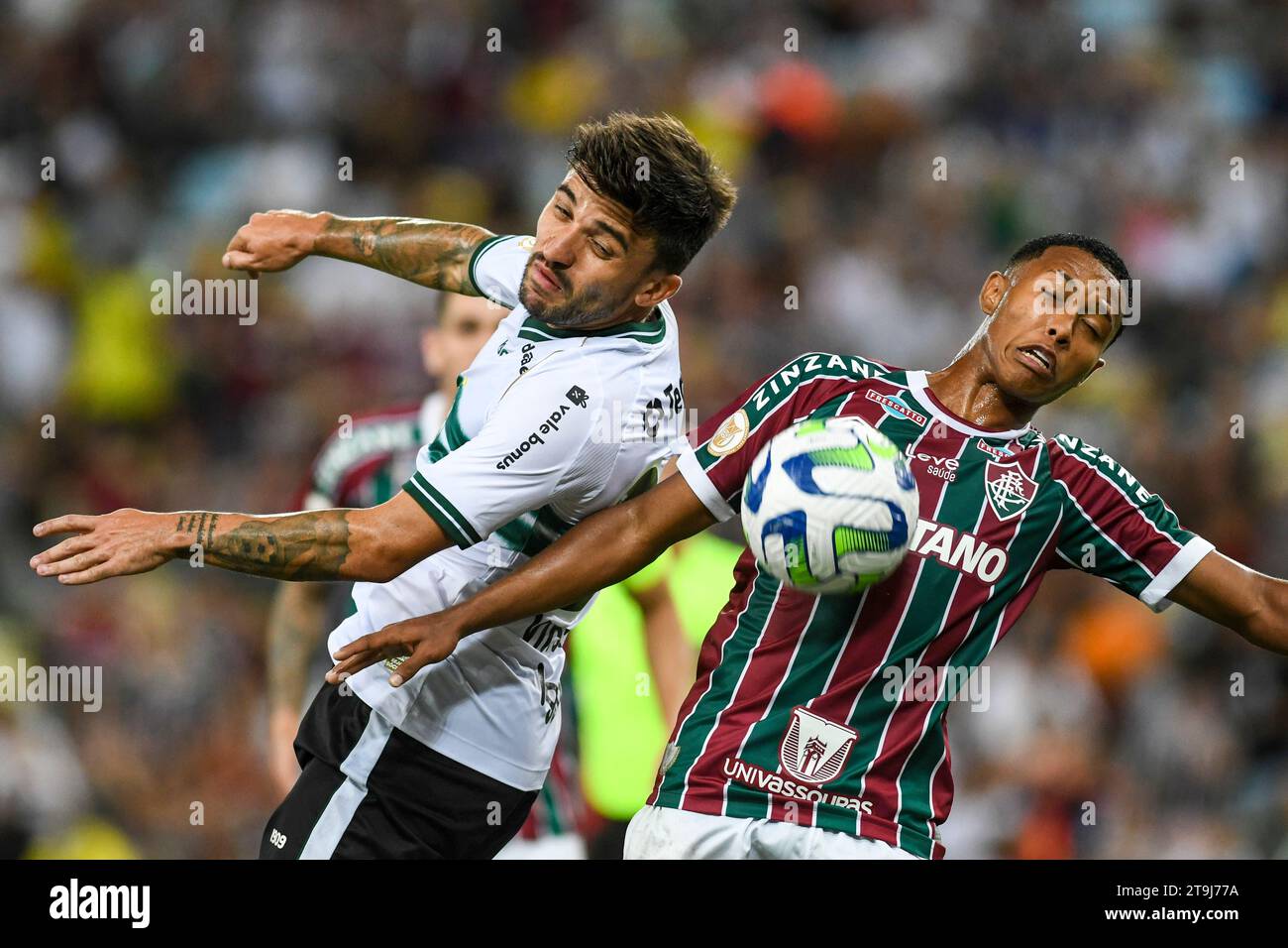 Rio, Brazil - November, 25, 2023, Issac player in match between ...