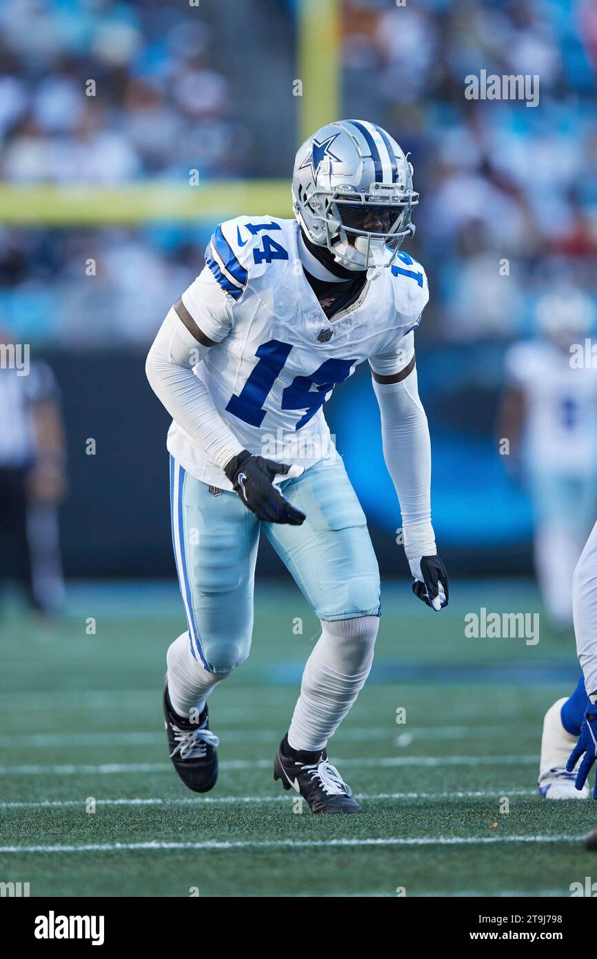Dallas Cowboys safety Markquese Bell (14) on defense during an NFL ...